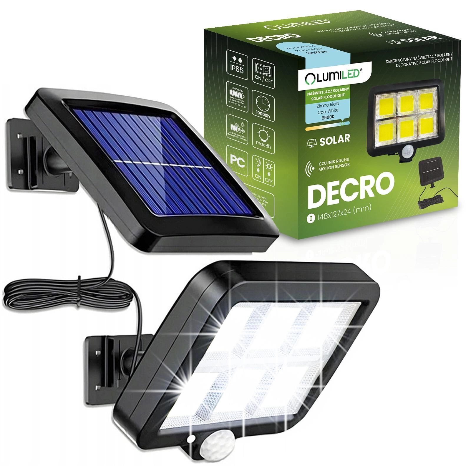 LED solární reflektory | Obchod s osvětlením Leddo.cz